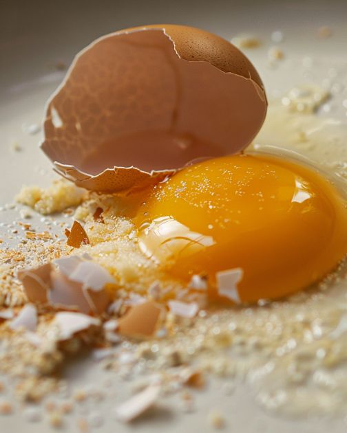 My hubby cracks eggs on the bowl's edge, like his grandma. I'm ...
