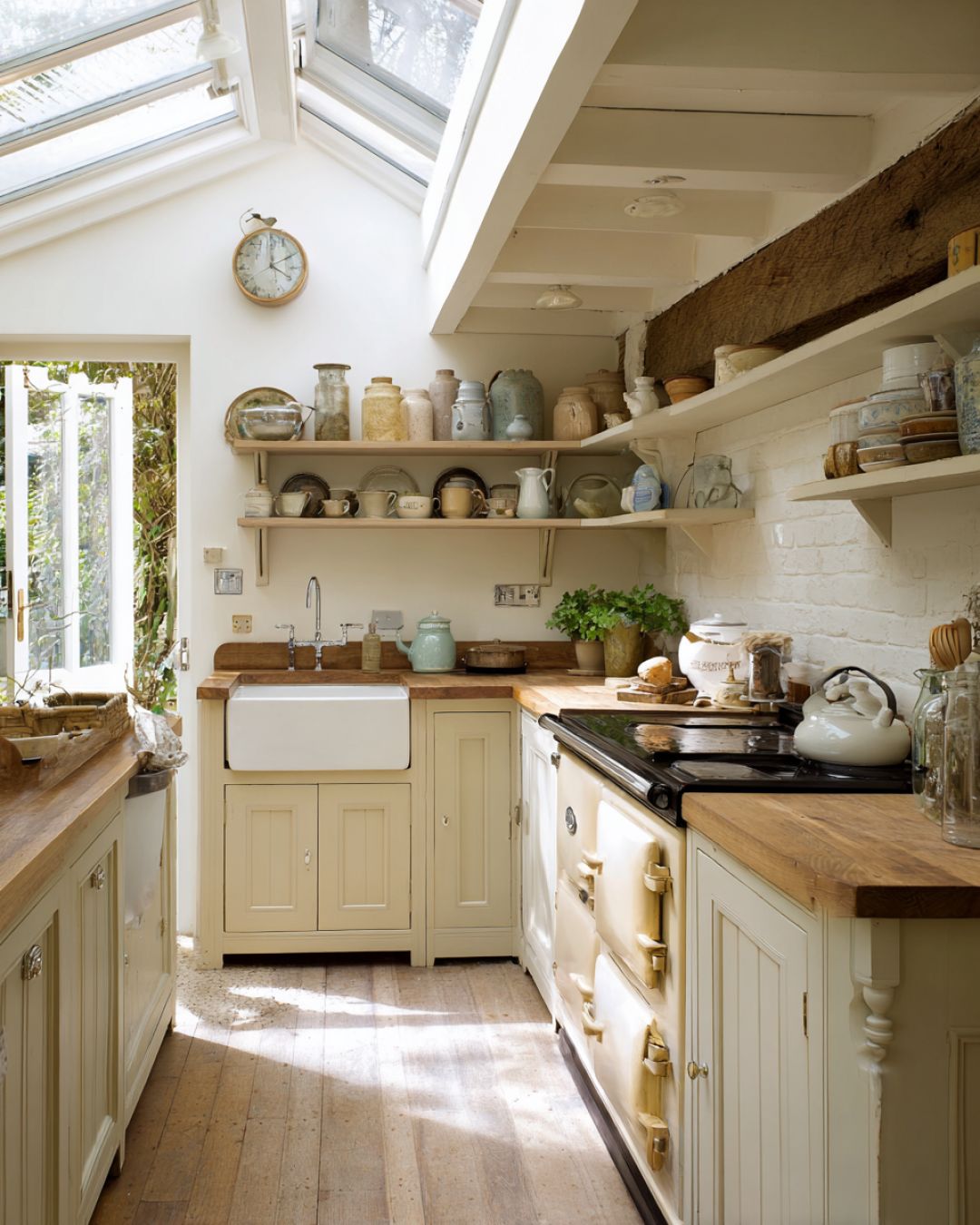 Come inside this whitewashed stone cottage with a storybook thatched ...