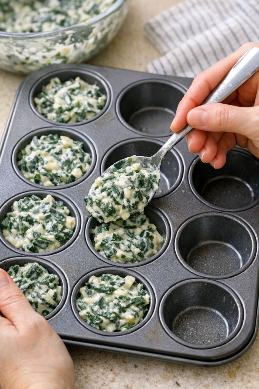 Spoon this 1 mixture into a muffin tin for a low carb bake that’s ...
