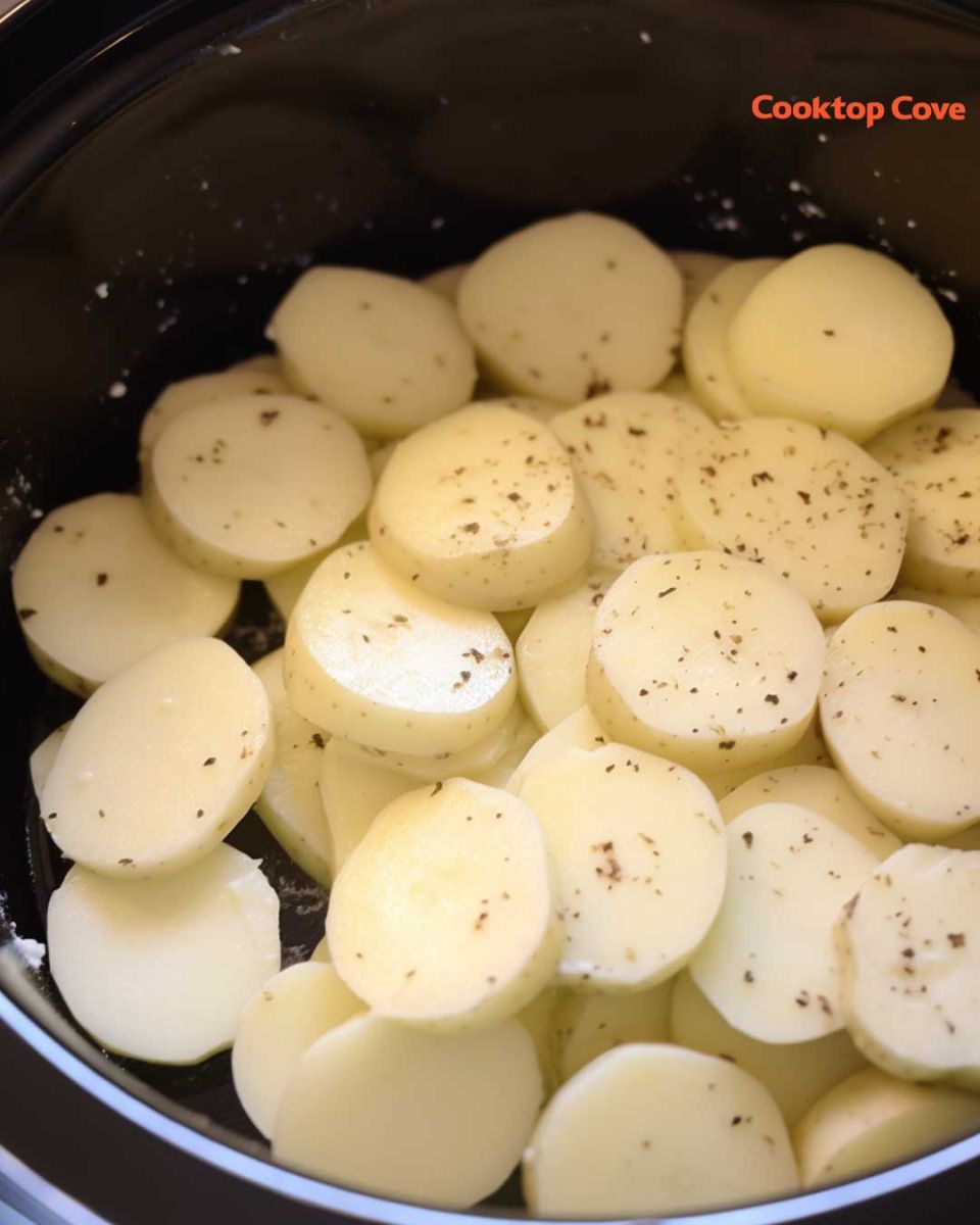 Mom dumps 3 lbs of potato slices into slow cooker, makes decadent meal ...