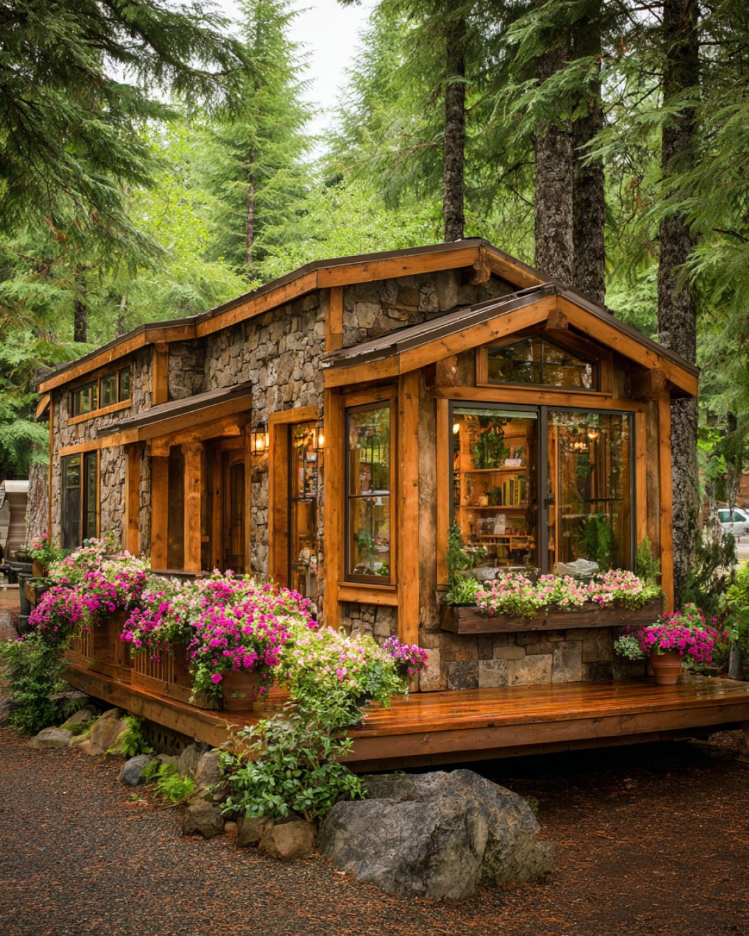 Don't let the cozy cottage-style charm deceive you; inside awaits an ...