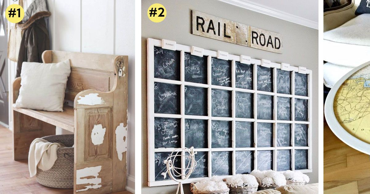 15 super creative upcycled rustic home decor looks