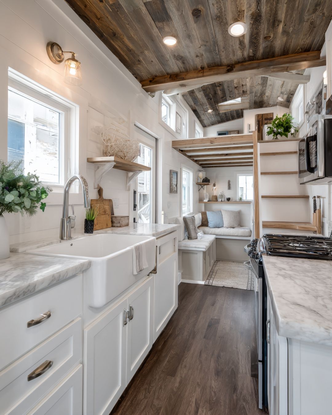 Explore this enchanting rustic gable cottage tucked within a serene ...