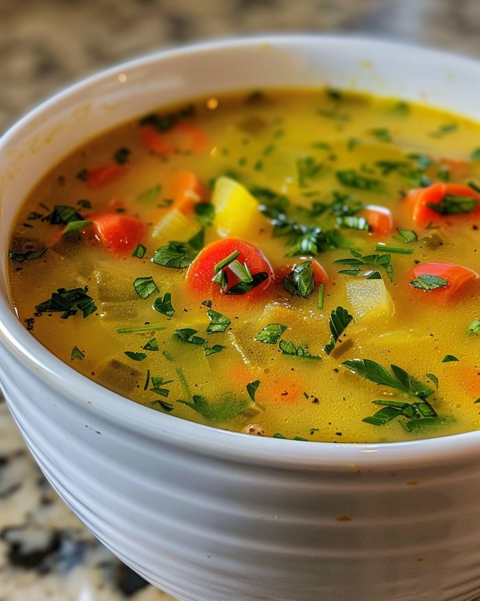 My nana cook's this yellow vegetable soup and eats it daily. Here's why ...