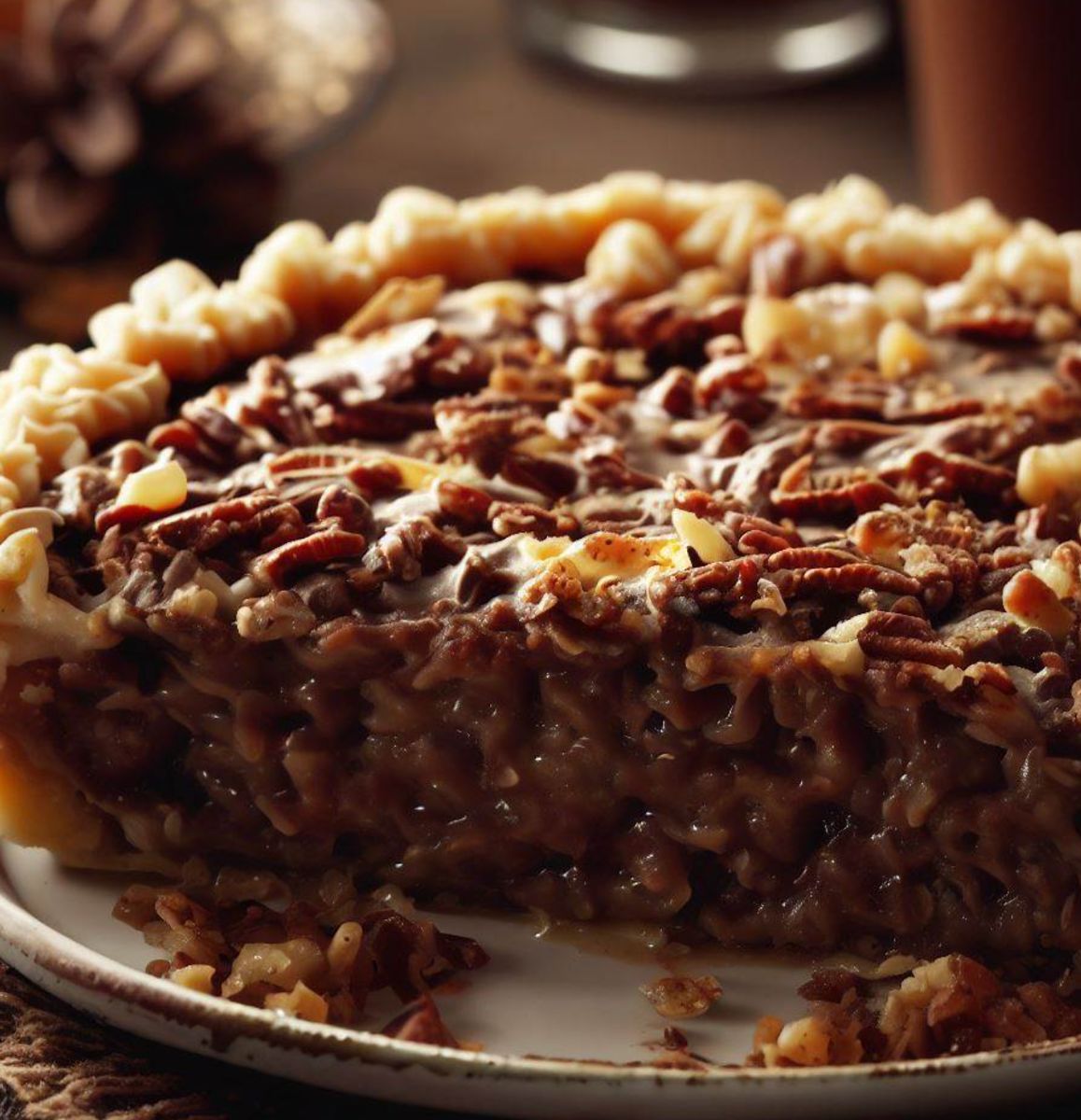 I tasted this pie and couldn't stop eating this recipe the next day