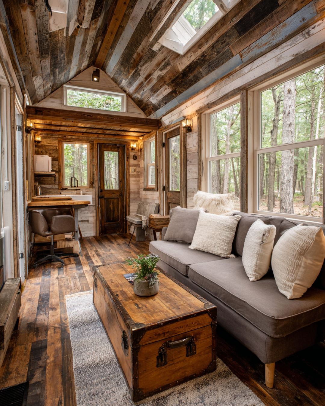 Explore this enchanting rustic gable cottage tucked within a serene ...