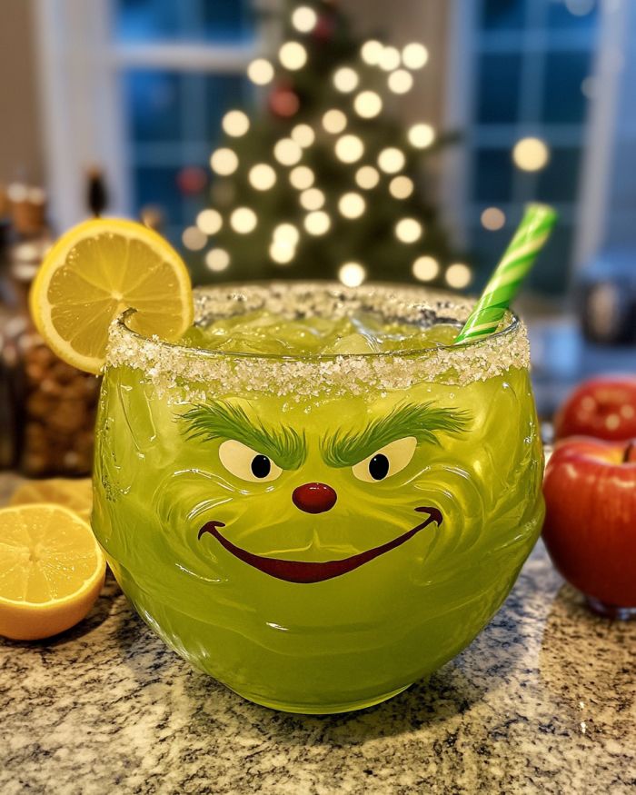 Hands down, the best Grinch Punch ever!