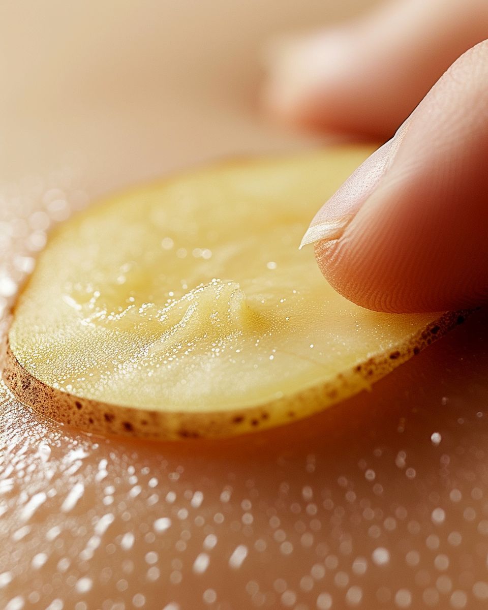 Rub a slice of potato on your skin and check out the transformation ...
