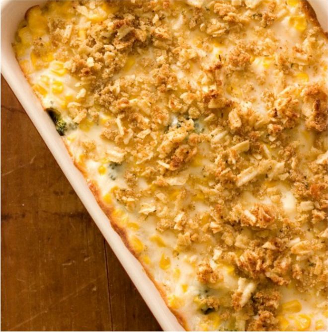 Try this easy creamy broccoli and corn casserole and enjoy!