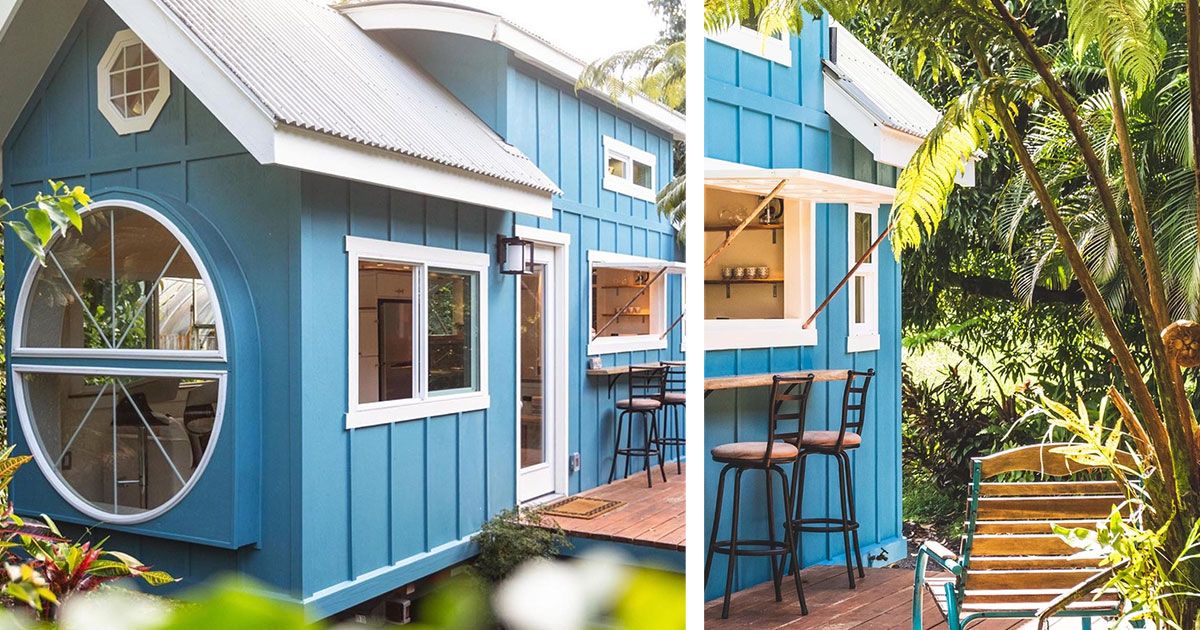 Step inside this stunning tiny home oasis: The inside won't disappoint