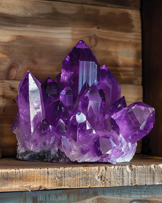 Place a cluster of amethyst in your house & experience the remarkable ...