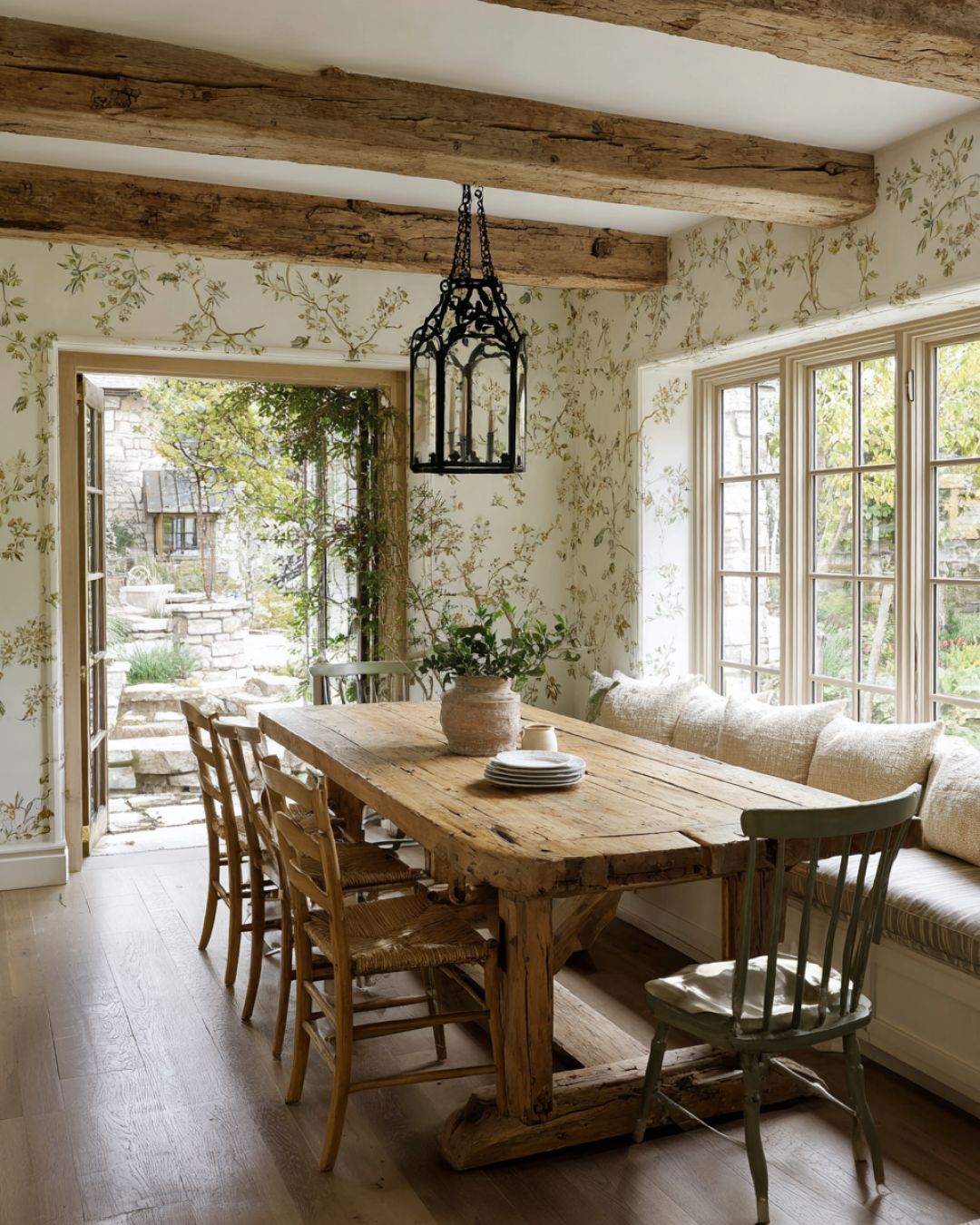 Come inside this whitewashed stone cottage with a storybook thatched ...